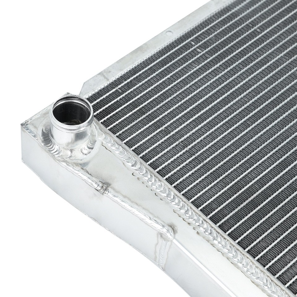 For 82-02 Chevy S10 Blazer V8 Aluminum 3-Row Cooling Radiator w/2PCS 12 ...