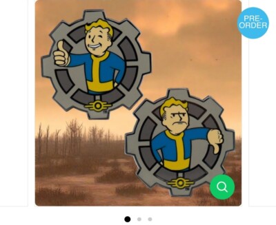 Fallout Replica 1/1 Flip Coin Limited Edition | eBay