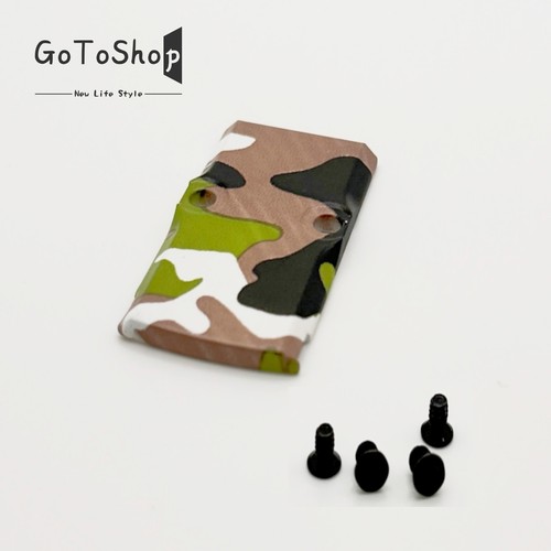 RMR Cover Plate for Glock 17 19 26 Cut Slides Green Camo Anodized ...