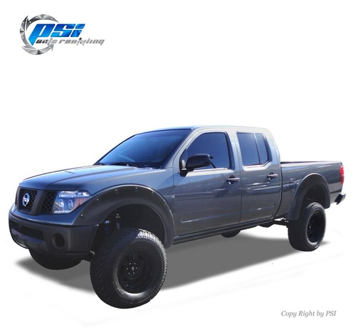 Textured Pop-Out Bolt Fender Flares Fits Nissan Frontier 06-20 ; 6'1 ...