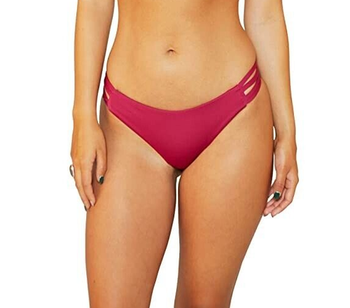 Hurley L19854 Berry Max Solid Moderate Bottoms Women's Size XS | eBay