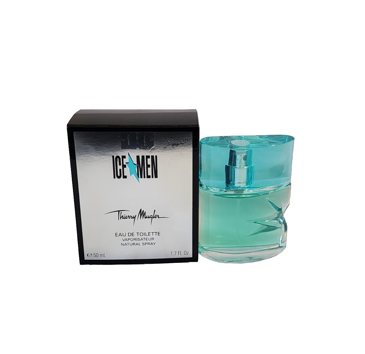 Thierry Mugler Ice Men EDT Spray 1.7 oz/50 ml New In Box DISCONTINUED ...