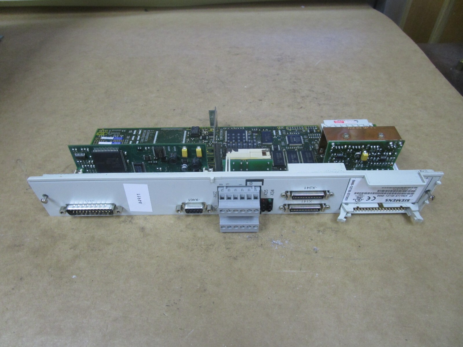 SIEMENS MODULE CONTROL CARD 6SN1118-0DJ21-0AA0 VER C 6SN11180DJ210AA0 ...