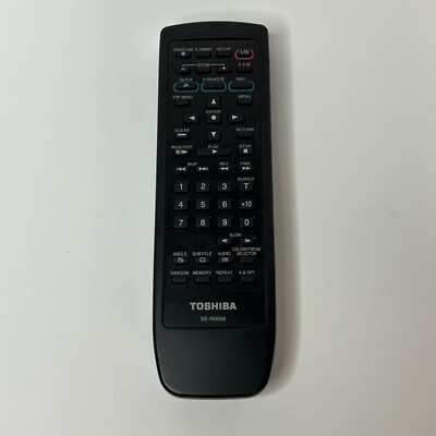 TOSHIBA DVD REMOTE CONTROL SE-R0058 SD-K700 SD-K700U SD-3750 SD-3750N ...