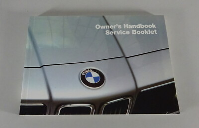 Owner's Manual / Service Booklet BMW 6-Series E24 628/635CSi + M635CSi ...