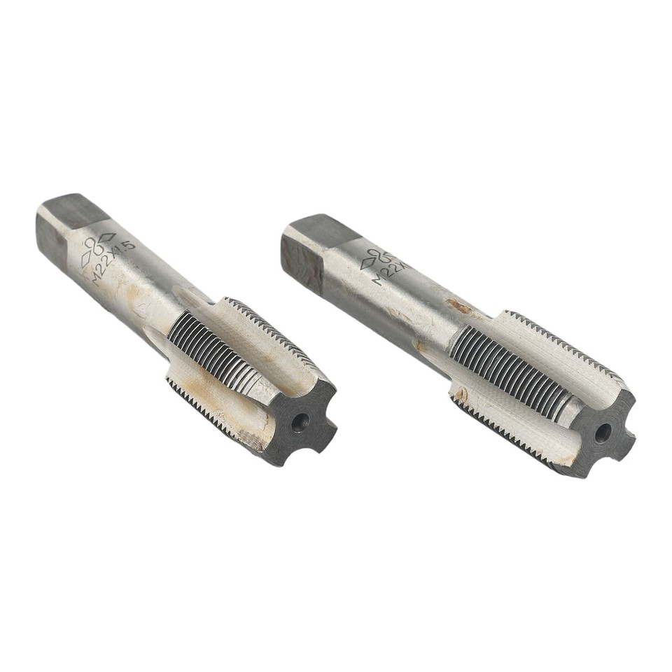 HSS M22 X 1.5mm Taper & Plug-Tap & M22 X 1.5mm Die Metric-Thread Right ...