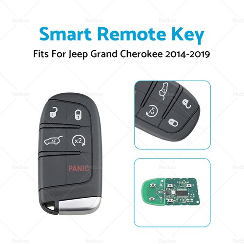 Complete Transponder Key Fits For Jeep Grand Cherokee 2014-2019 | eBay ...