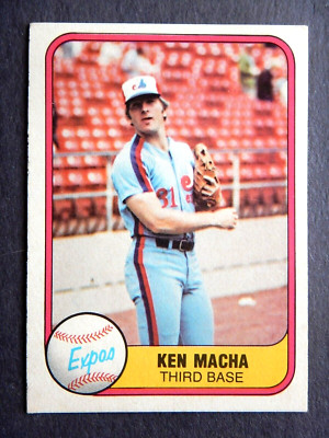Ken Macha #167 Fleer 1981 Baseball Card (Montreal Expos) | eBay