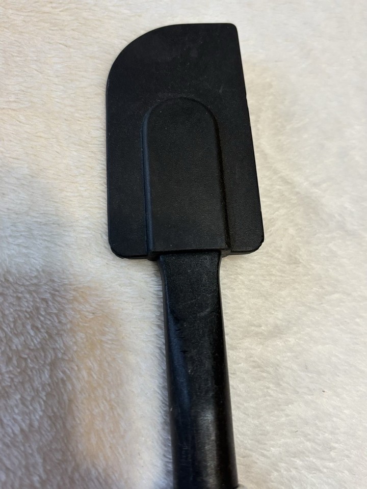 KitchenAid Silicone Spatula Heat Resistant Rubber Scraper Teal Black ...