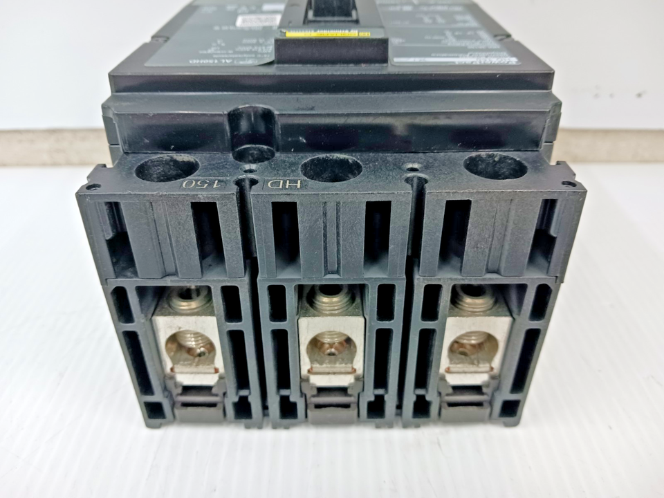 Square D PowerPact 150 Amp Circuit Breaker 3 Pole 600 VAC / 250 VDC ...