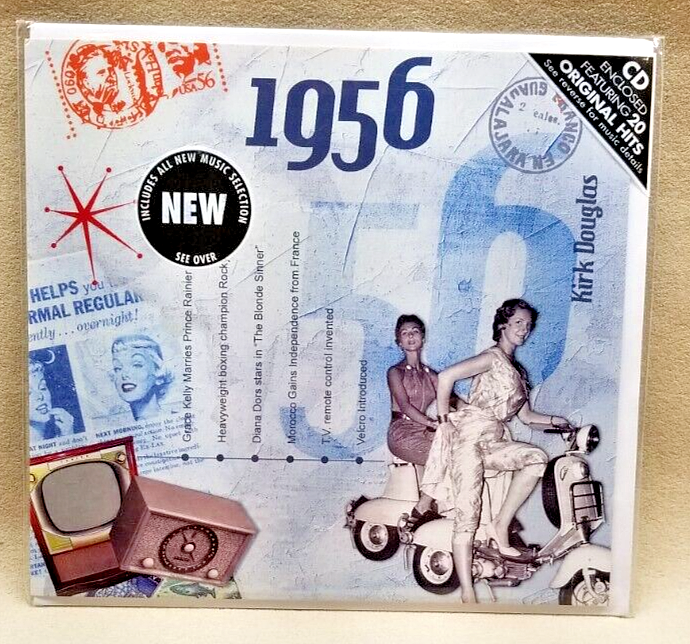 20 Original Hit Songs of 1956 - A Time To Remember Sony CD New ...