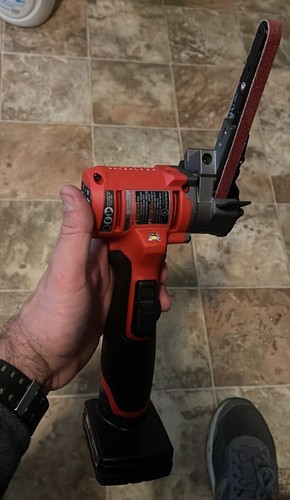 Milwaukee M12 Fuel Cordless Battery Bandfile - Red (2483-20) for sale ...