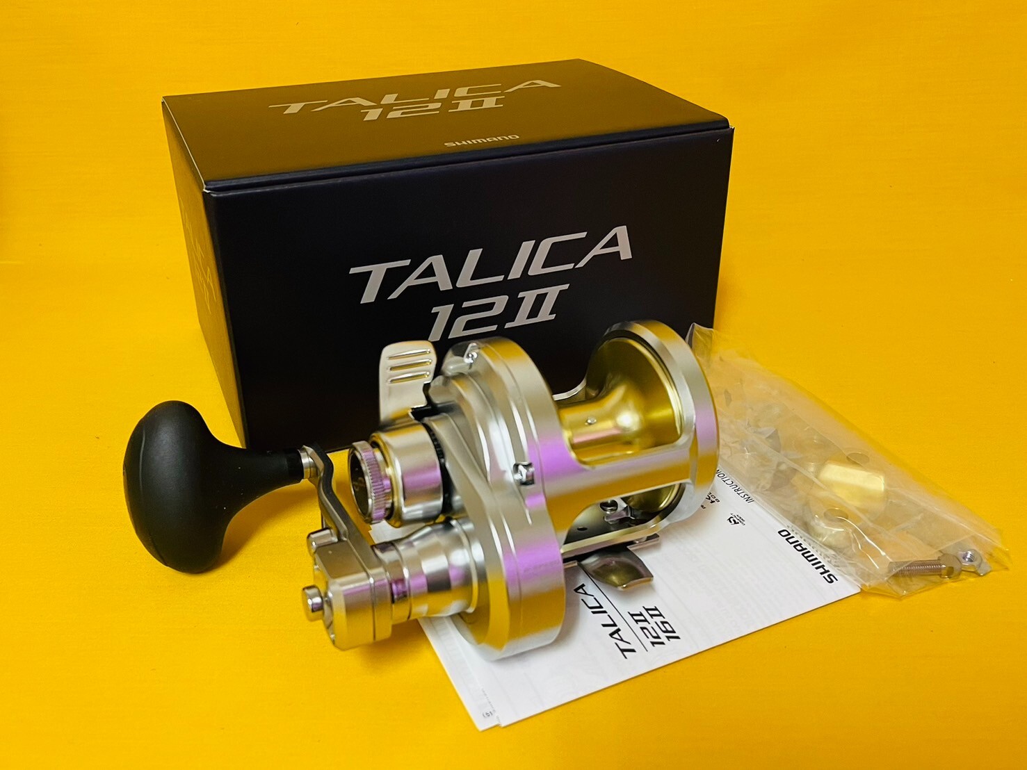 NEW SHIMANO TALICA 12 II A TAC 12 II A 2-SPEED FISHING REEL *1-3 DAYS ...