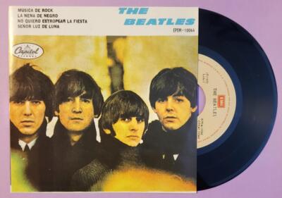 The Beatles ROCK & ROLL MUSIC + 3 Mexico EP Capitol EPEM 10044 W/Pic ...
