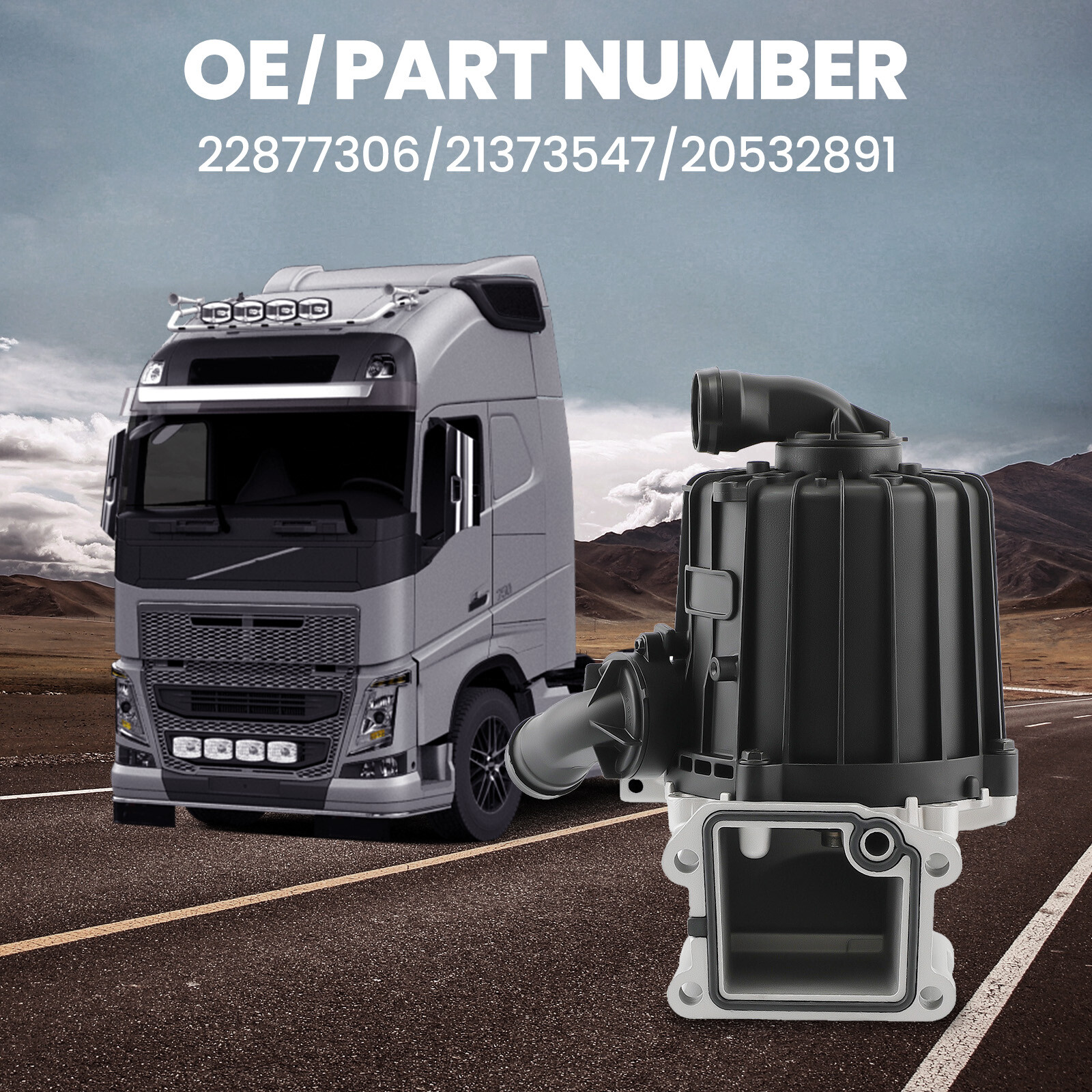 Oil Separator W/ Gasket For Volvo D13 22877306 21373547 20532891 Truck ...