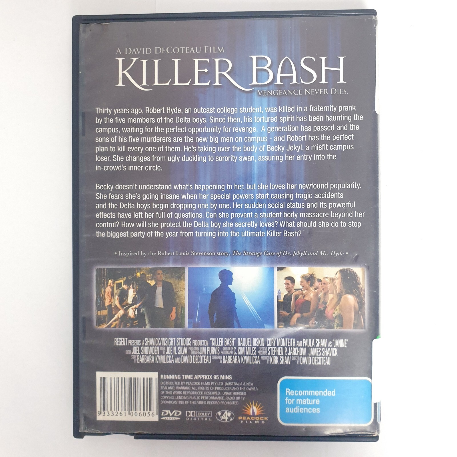 Killer Bash (DVD, 2008) for sale online | eBay