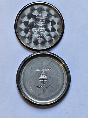 2 Omega Case Backs Ref 1660 125 Ref135 -012 All Stainless Steel ...