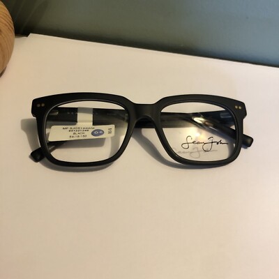 New Sean John SJO 5144 002 Matte Black Eyeglass Glasses Frames 54 19 ...