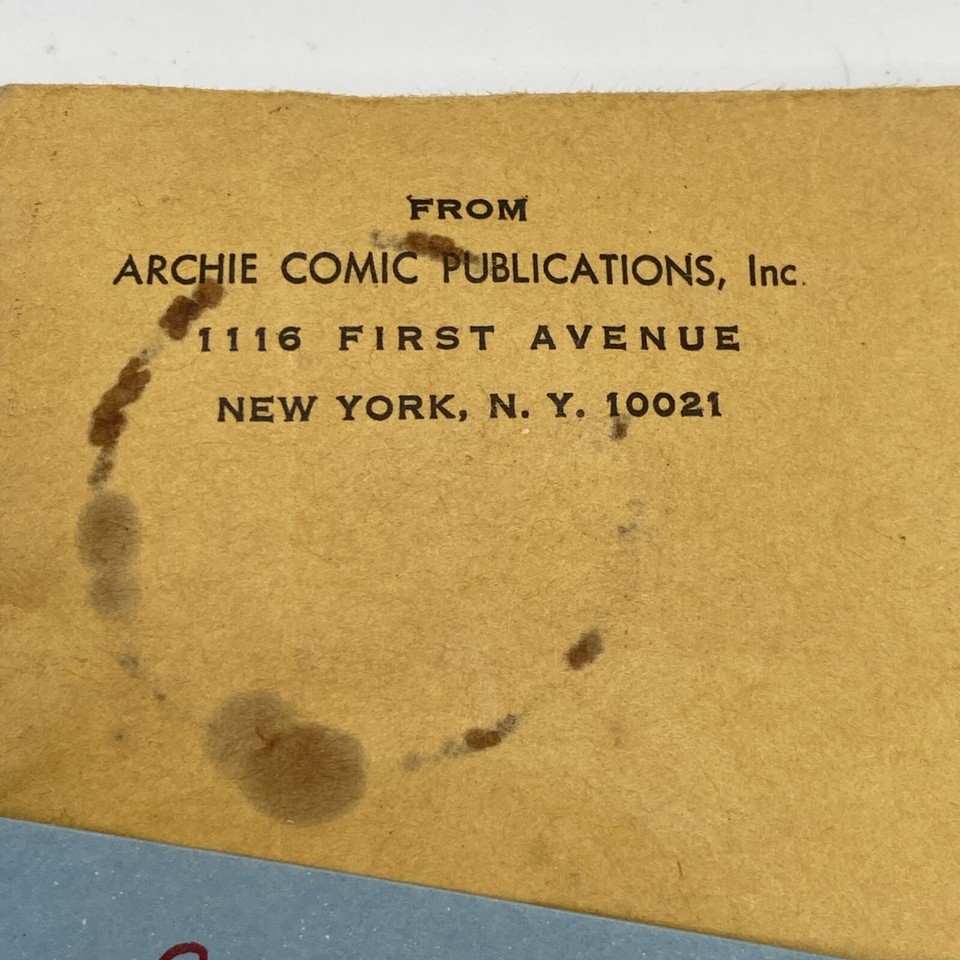 Original 1950s vintage Archie Club Pinback button, certification card ...