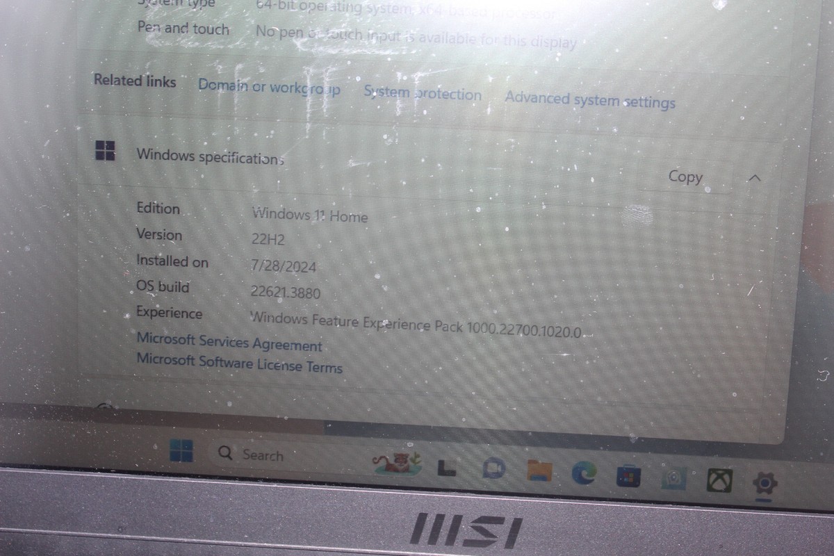 MSI 15 A5M 15.6 MSI 15 A5M 15.6