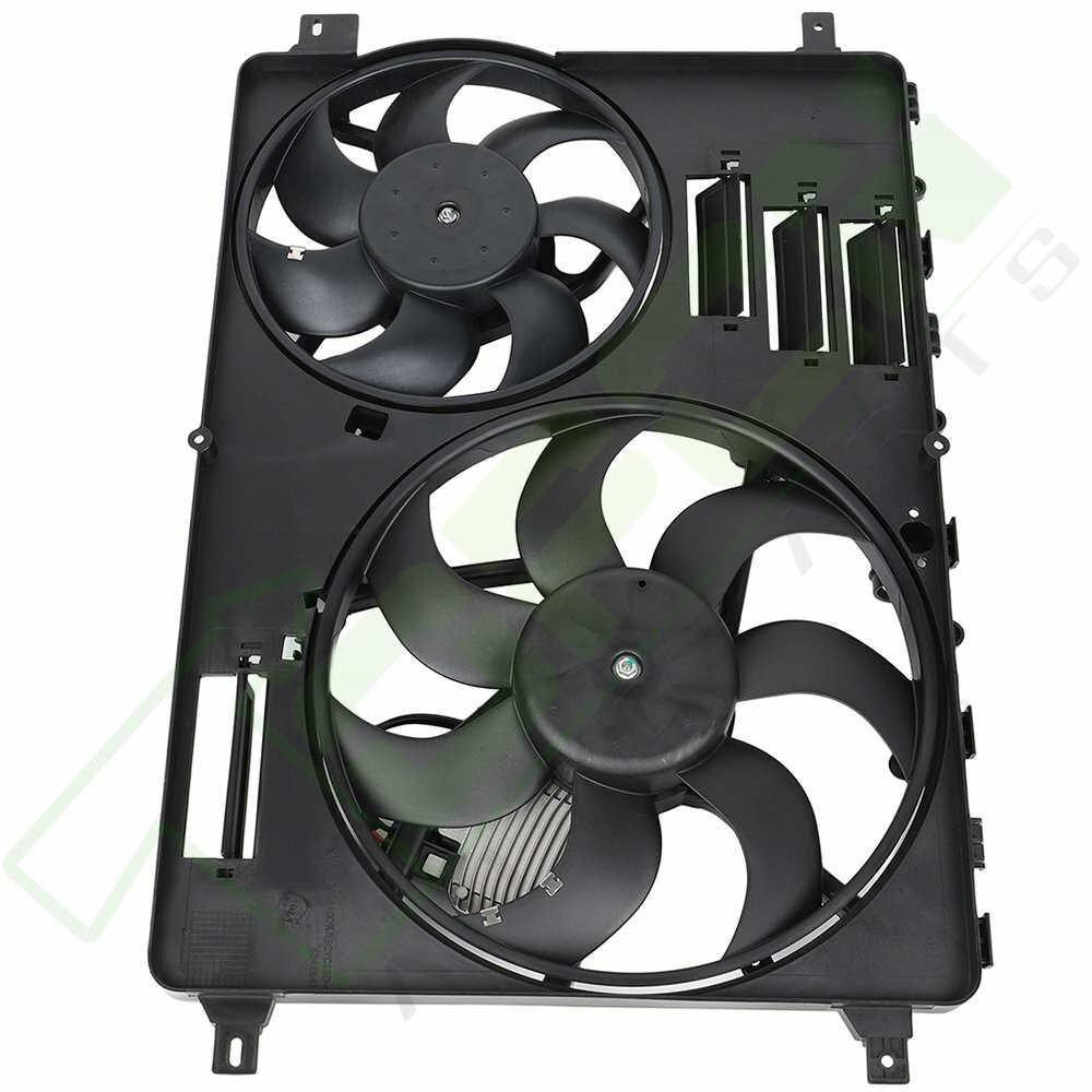 Radiator Condenser Cooling Fan Assembly For 2010 2011 2012 2013-2016 ...
