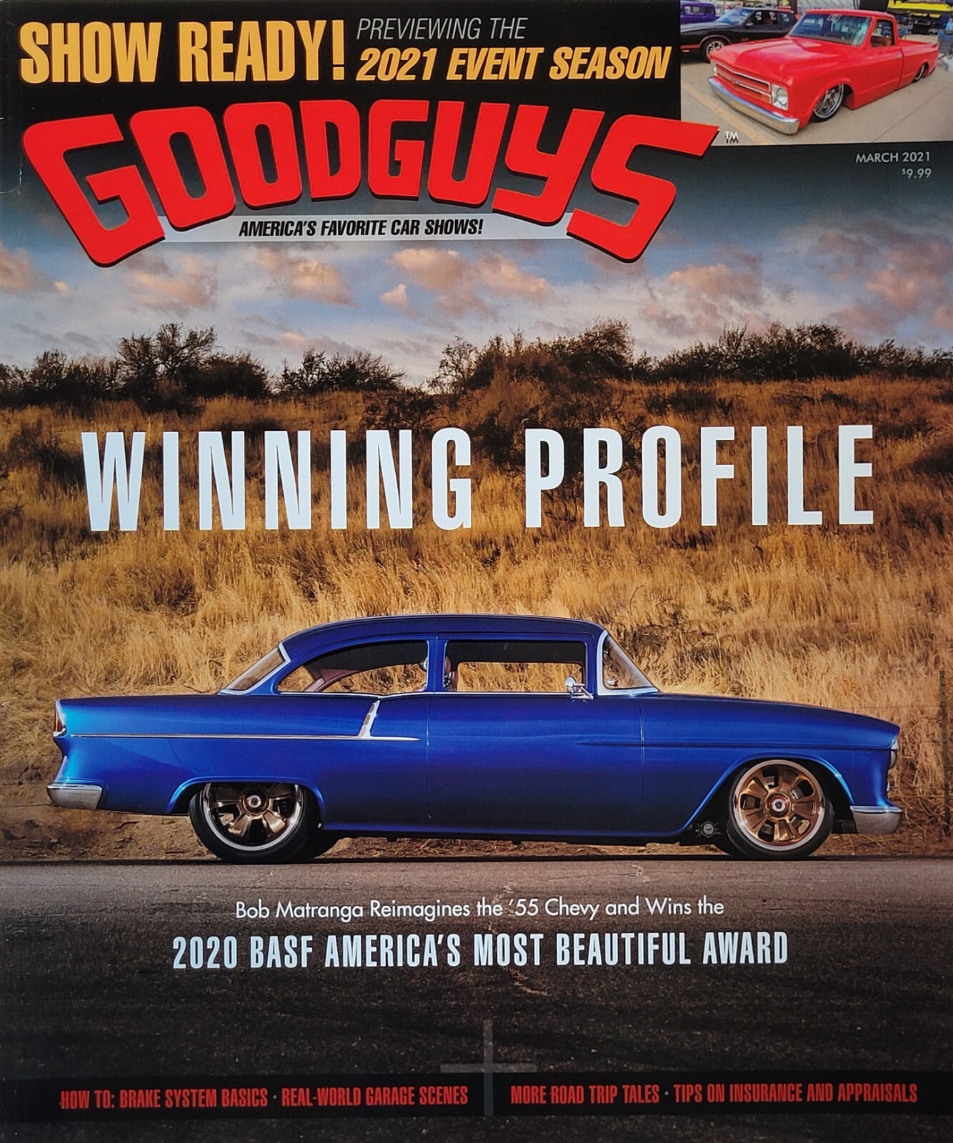 BOB MATRANGA's 1955 CHEVY -AMERICA'S MOST BEAUTIFUL March 2021 GOODGUYS ...