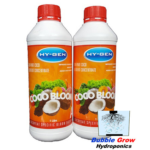 HY-GEN COCO BLOOM A&B 1L/5L/20L HIGH QUALITY FLOWER HYDROPONIC ...