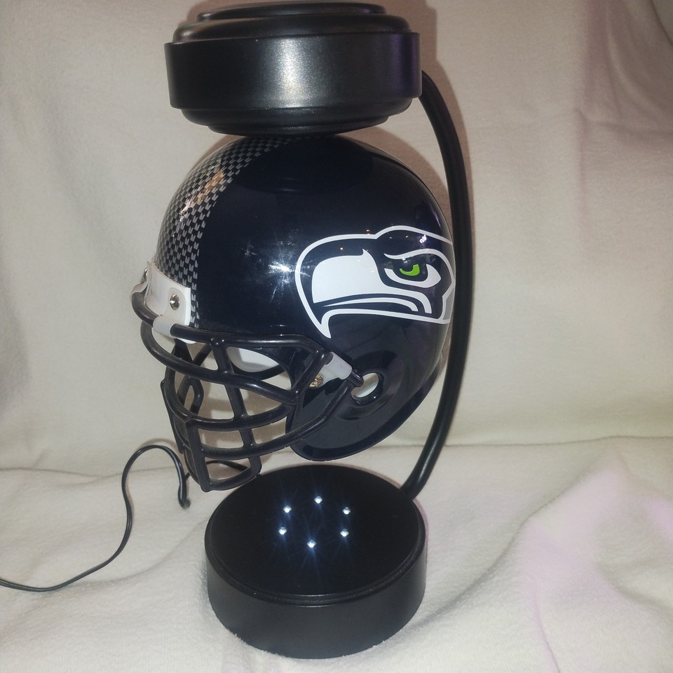 Seattle Seahawks' Hover Helmet Lamp LED Display NFL. Desk Collectible ...
