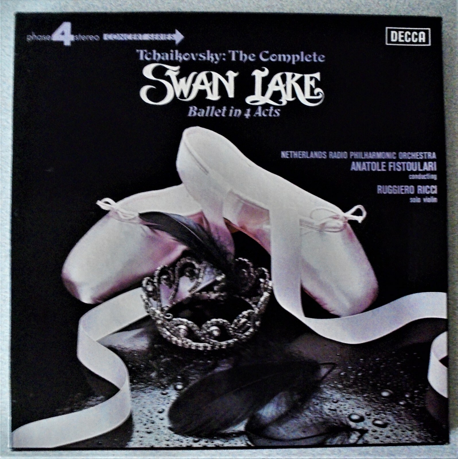 Tchaikovsky Swan Lake Ruggiero Ricci Anatole Fistoulari Decca 10BB 168 ...
