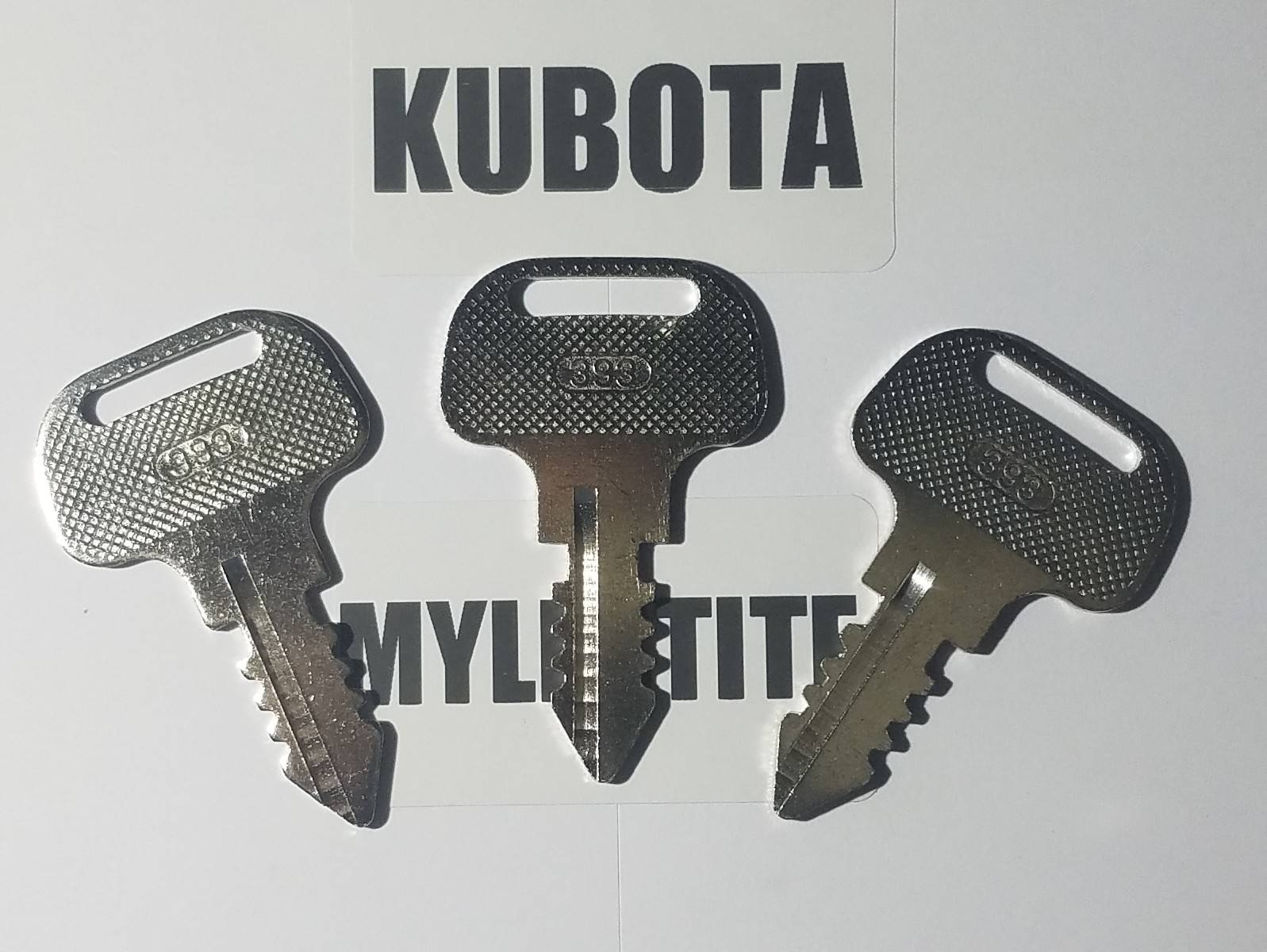 3 Kubota Keys M Series Keys Tractor Ignition Key # 18510-63720 Fast ...