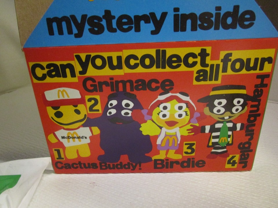 2022 McDONALD'S Cactus Plant Flea Market Happy Meal Cactus Buddy Toy ...