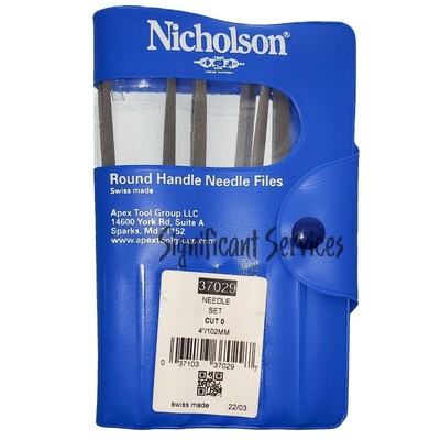 Crescent Nicholson 4" 0 Cut File Assortment - 37029 | eBay