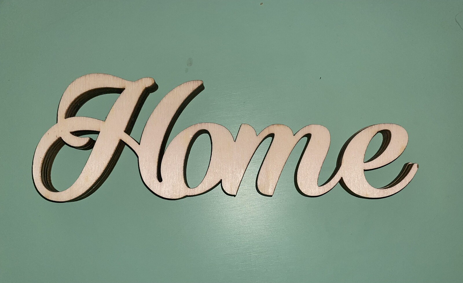 Home Wooden 3D Word Art DIY Art project Craft project Home Accent | eBay