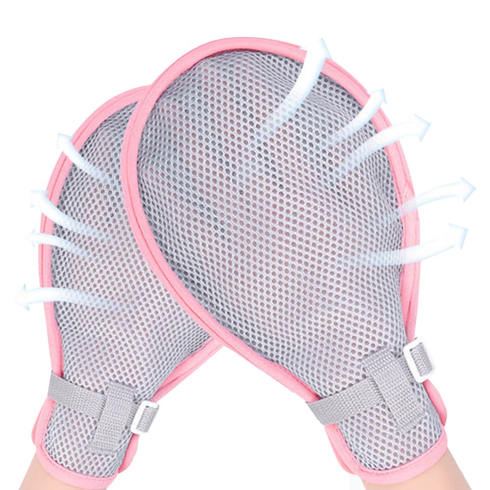2X Restraint Gloves Security Mitts Safety Hand Control Mitts Prevent ...