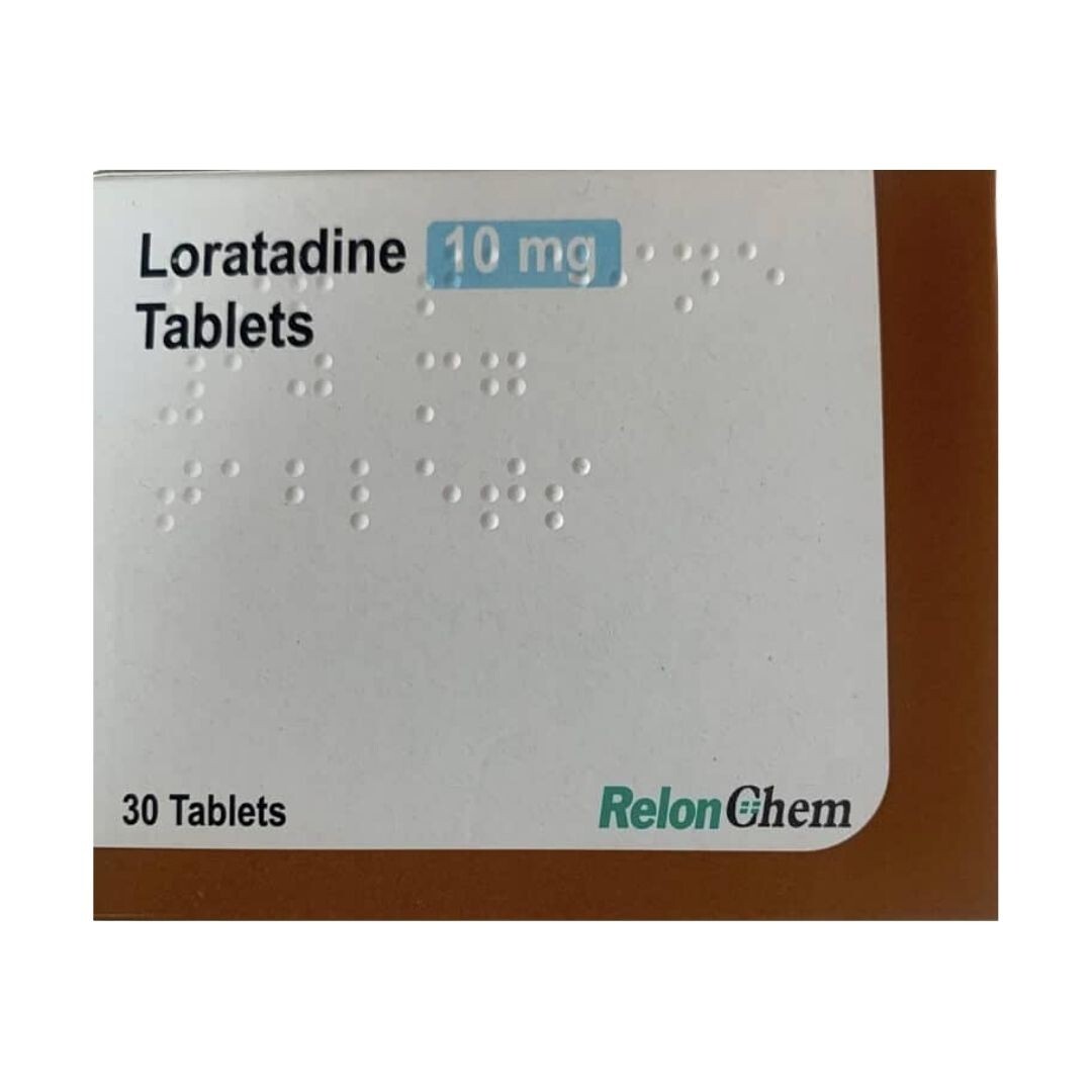 Loratadine 10 mg - 30 Tablets - For Fever And Other Allergies -Relon ...