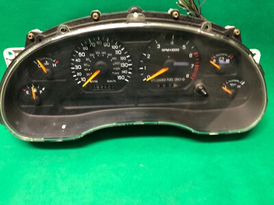 96-98 FORD MUSTANG GT SPEEDOMETER INSTRUMENT GAUGE CLUSTER OEM TACH 150 ...