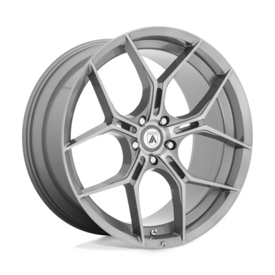 Set of 4 Asanti Black ABL-37 MONARCH Wheels 22X10.5 5X120 TITAN BRUSHED ...