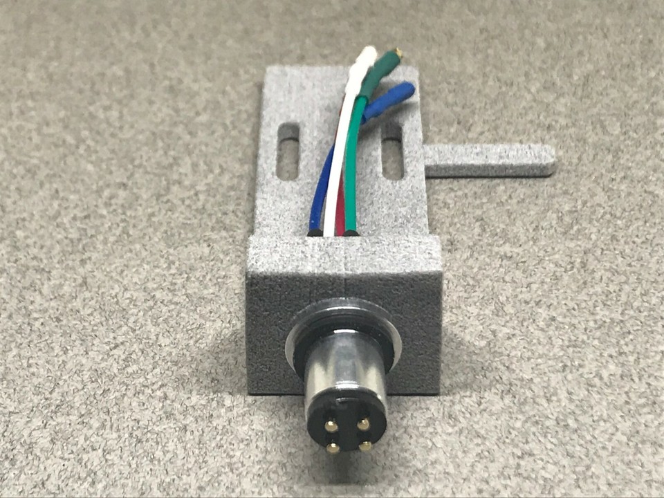 Pats Audio Azimuth Adjustable Turntable Headshell - Gray | eBay