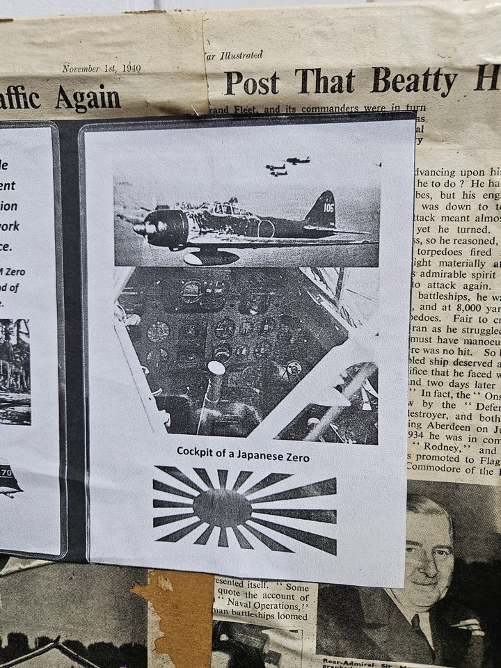 WW2 JAPANESE MITSUBISHI ZERO A6M FIGHTER AIRCRAFT GUADALCANAL ...