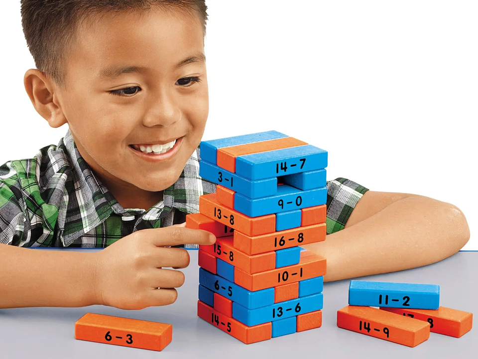 NEW Lakeshore Tower of Math - Addition TT851 & Subtraction TT852 (2 ...