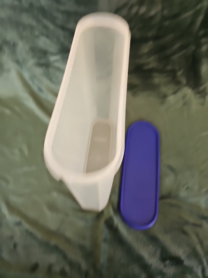 Blue Vintage Tupperware-Big Bowl & Lid, Steam Cooker, Canister And Mini ...