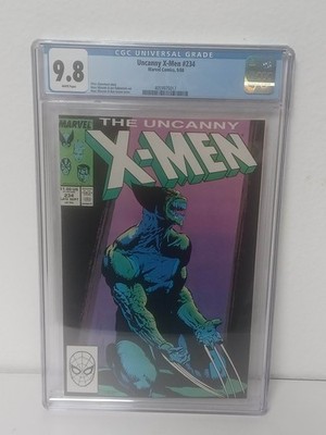 UNCANNY X-MEN #234 (Marvel Comics, 1988) CGC 9.8 ~WHITE Pages | eBay
