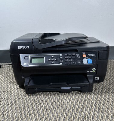 Epson WorkForce WF-2750 All in One Printer 10343928824| eBay