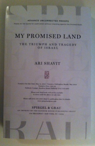 ADVANCED READING COPY My Promised Land Ari Shavit 2013 Paperback | eBay ...