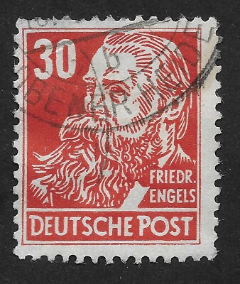 Stamp DDR GERMANY 1952 -1953 Friedrich Engels. Fine Used. (BX2) | eBay