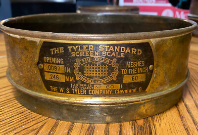 Mining - Tyler Standard Screen Scale