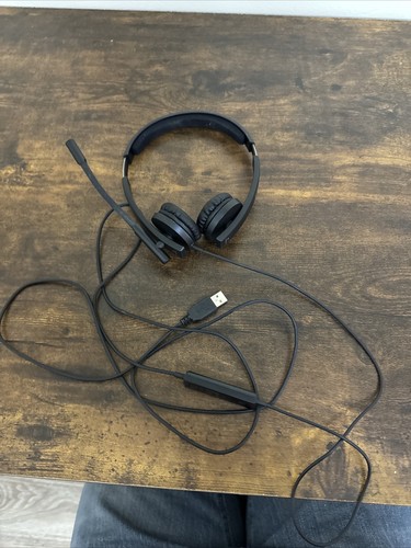 Logitech A-00064 881-00028 Wired USB Headset With Microphone H570e for ...