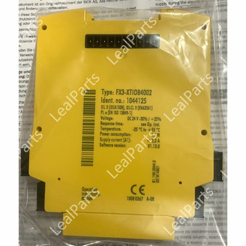 For SICK FX3-XTIO84002 1044125 Safety Relay 24VDC I/O Module | eBay
