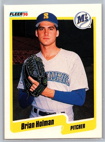 Brian Holman 1990 Fleer BASEBALL #516 Seattle Mariners | eBay