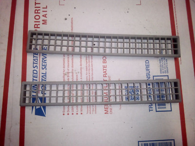 DASH DEFROST VENT GRILLES GREY CHEVY GMC TRUCK 81-91 SUBURBAN BLAZER 73 ...